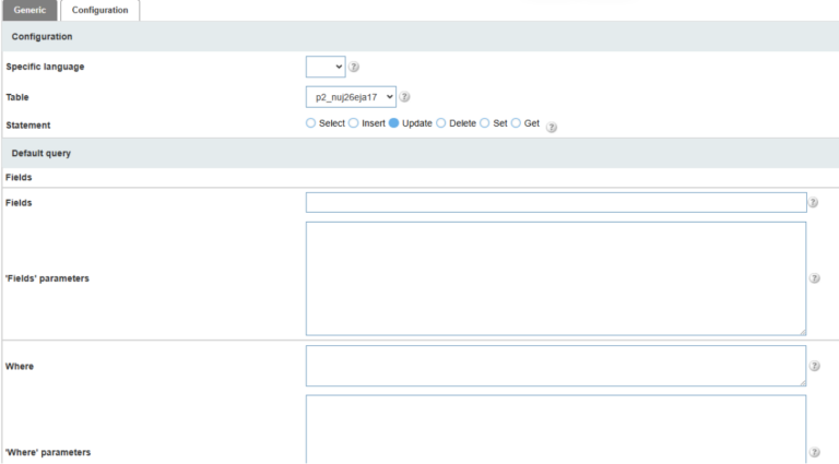 Template : UPDATE - DataInDb.cloud